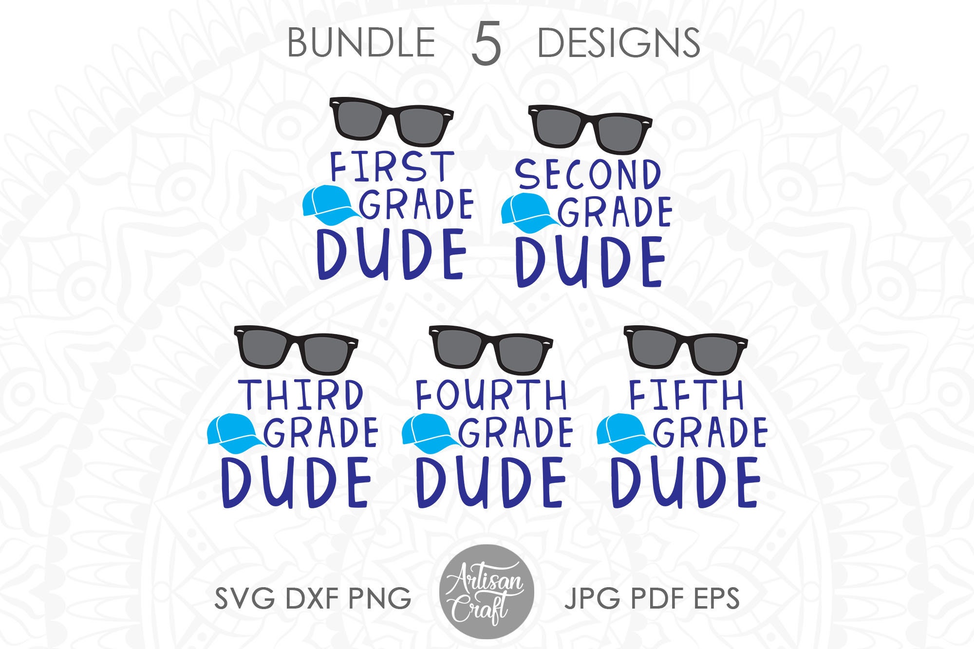 First Grade Dude Svg Back to Schoolfirst Day of | Etsy