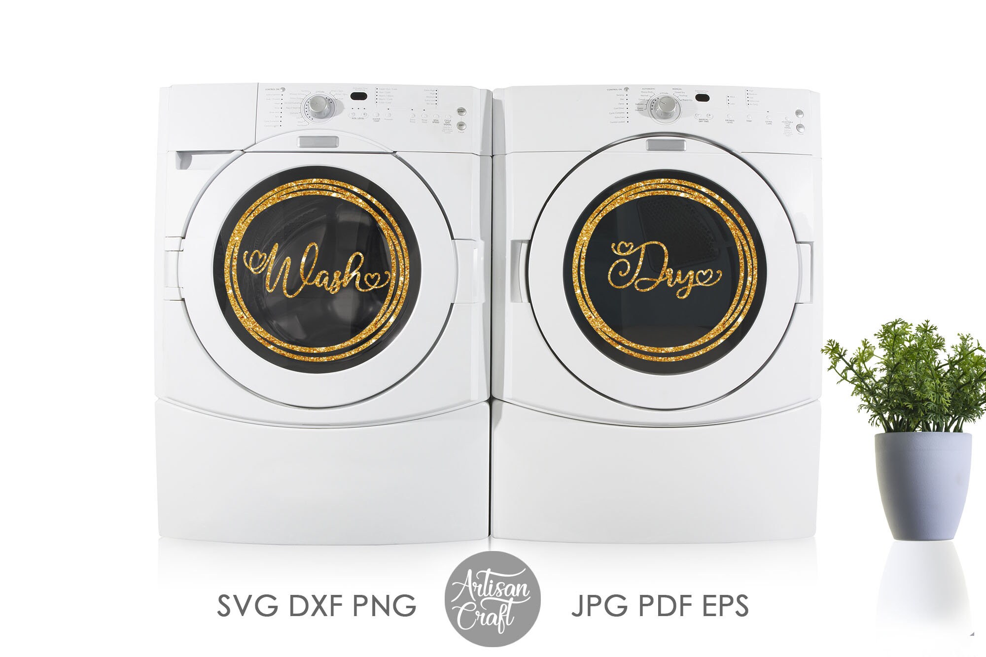 Wash and Dry Svg laundry Room Svg Messy Circle Svg | Etsy UK