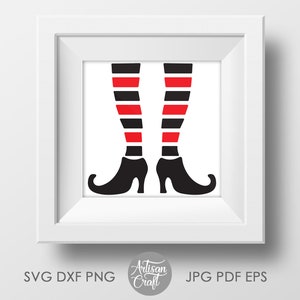 Witches Legs, Witch Clip Art, Cut File, SVG Bundle, Halloween Printable ...