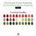 Procreate Christmas Color Palette Christmas Colors Palette Procreate ...