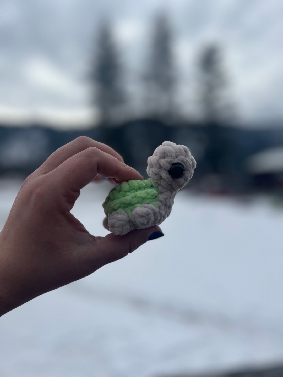 PDF Crochet Pattern Itty Bitty Turtle - Etsy