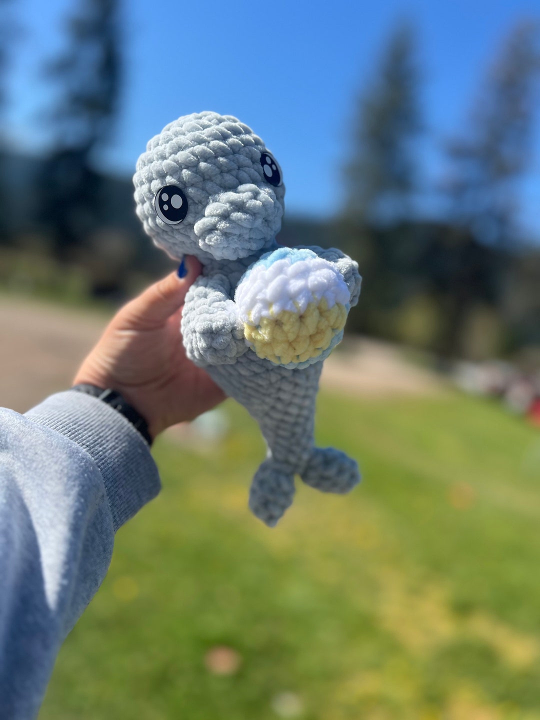 PDF Crochet Pattern Chillin Collection Seal - Etsy