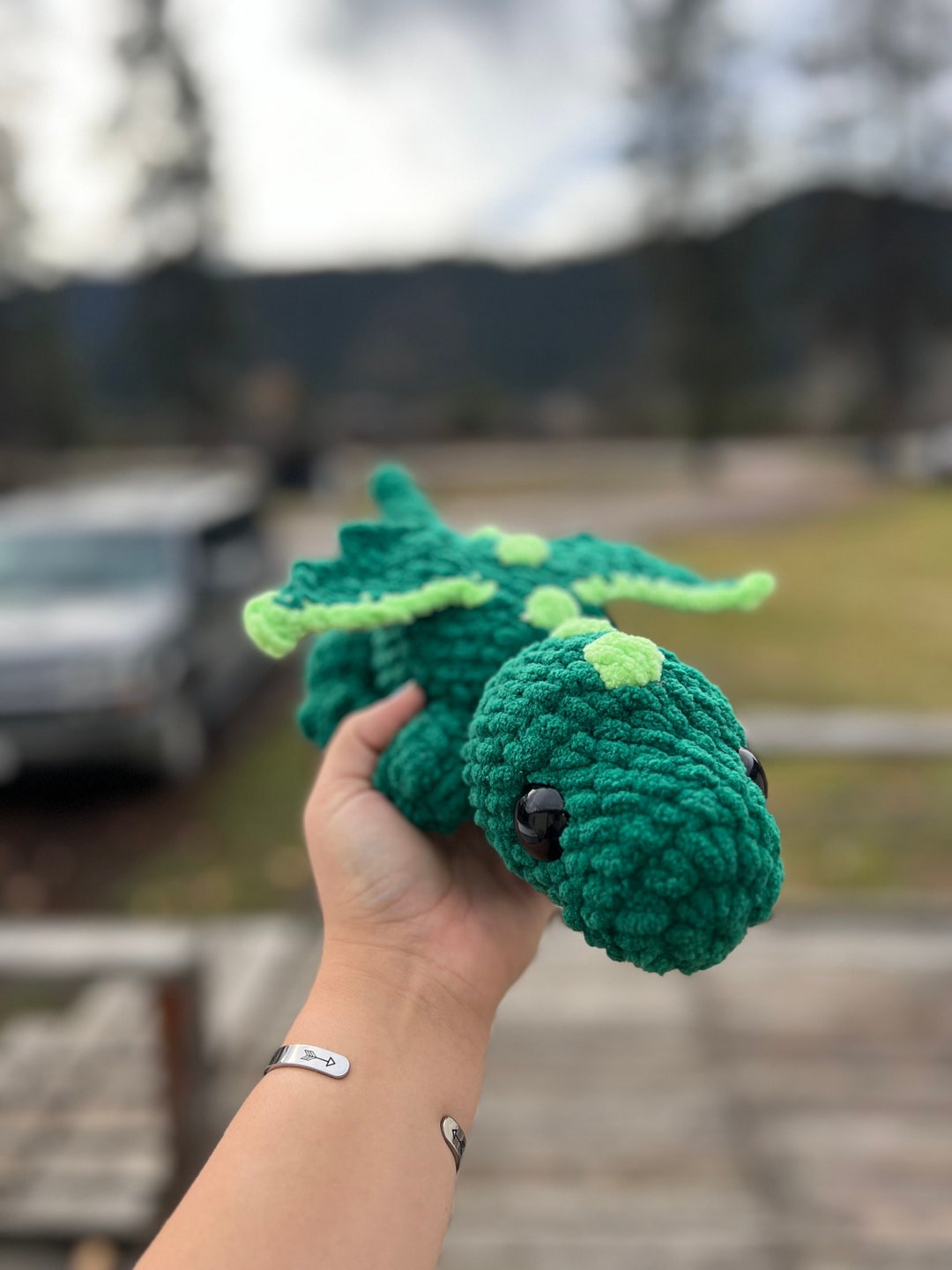 PDF Crochet Pattern Dinky the Lil Dragon - Etsy