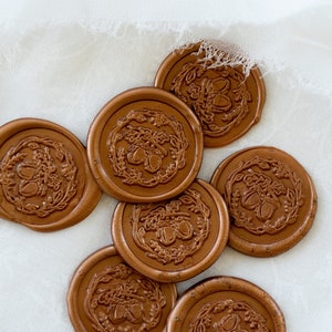 Acorn Bunch Self Adhesive Wax Seal Set of 10 Peel and Stick Wax Seal ...