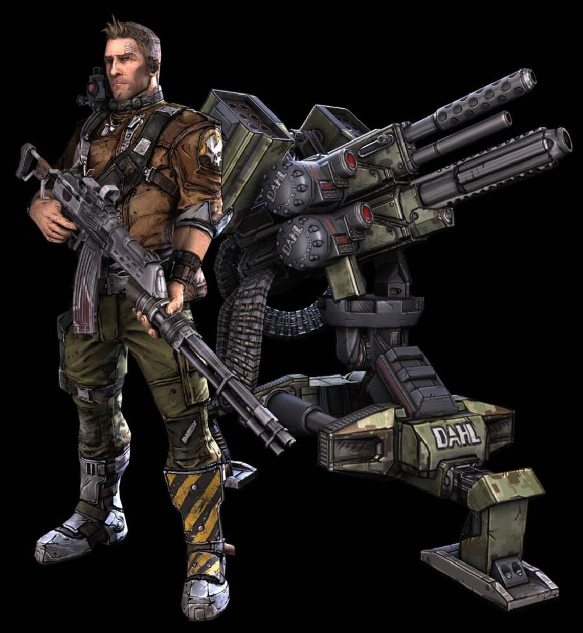 Axton Borderlands 2 Cosplay Outfit Costume Commando 2K All Over Print ...