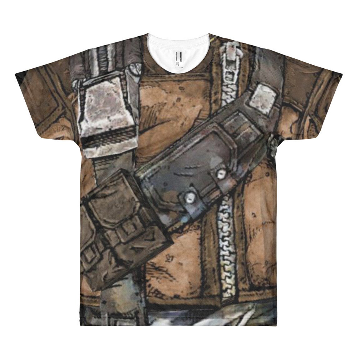 Axton Borderlands 2 Cosplay Outfit Costume Commando 2K All Over Print ...