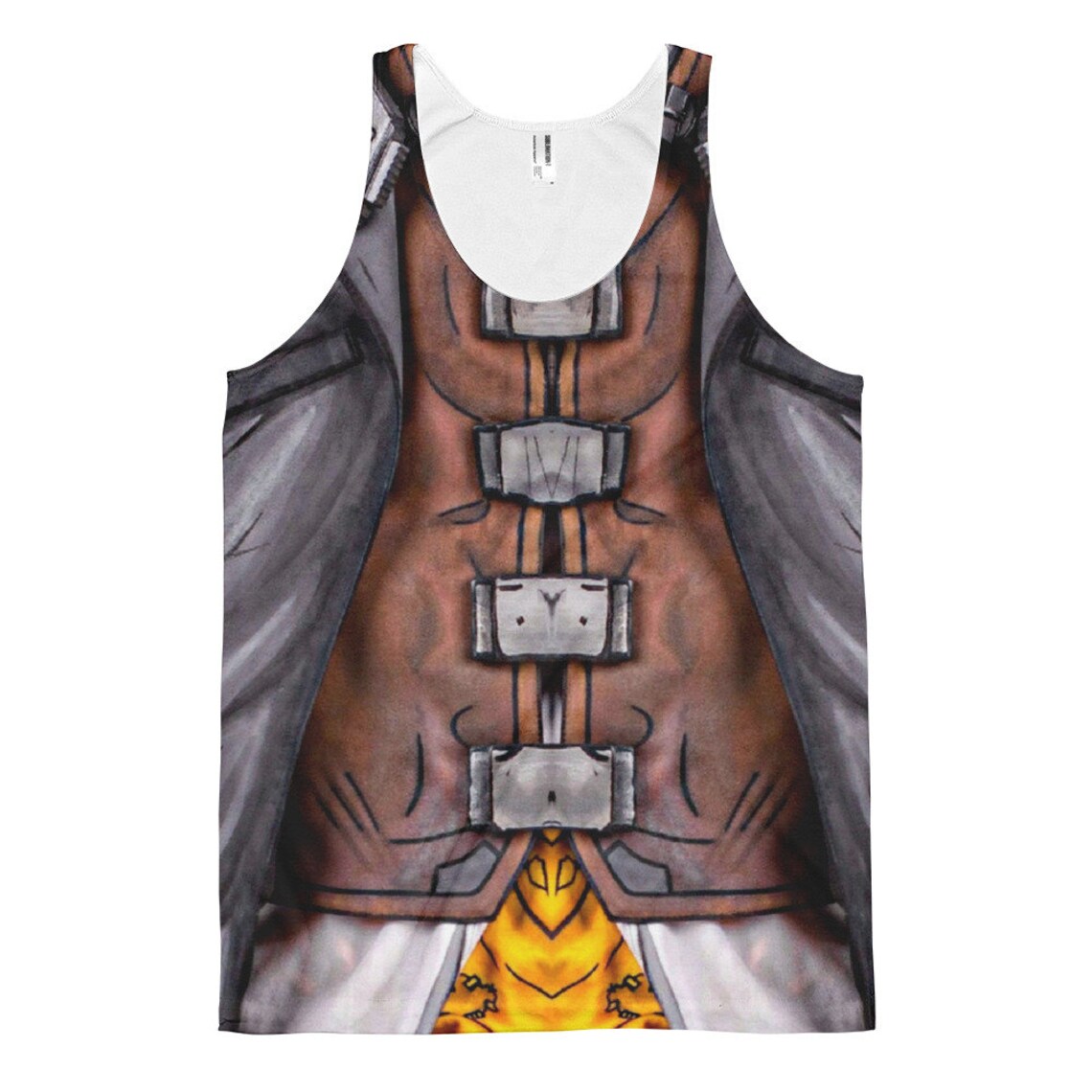 Borderlands Video Game Handsome Jack Cosplay Shirt Costume Cell Shaded ...