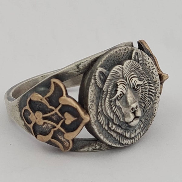 Bear Signet Ring - Etsy