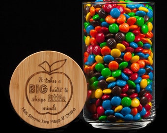 Engraved Candy Jar - Etsy
