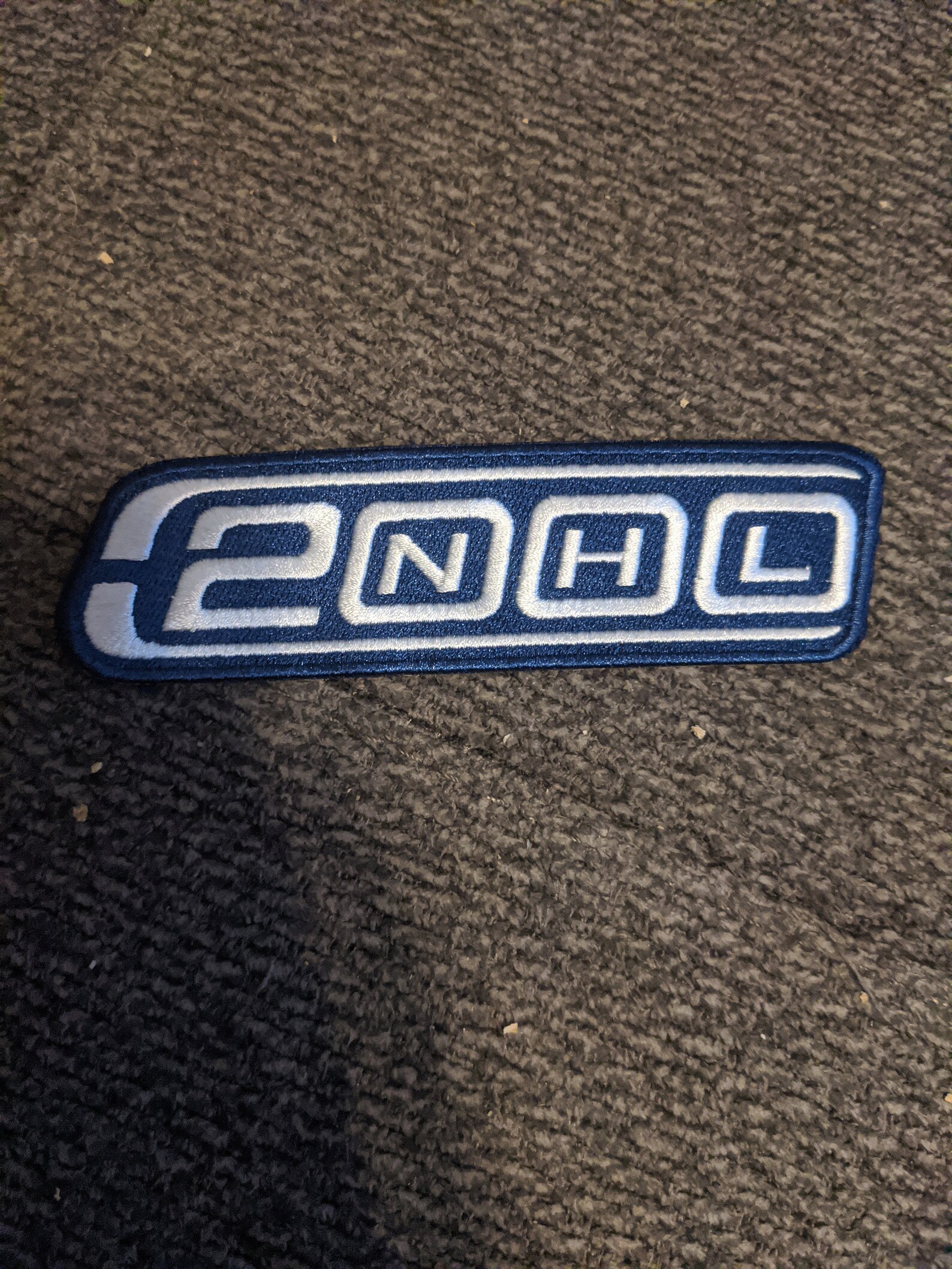 NHL 2000 Patch Navy Blue | Etsy