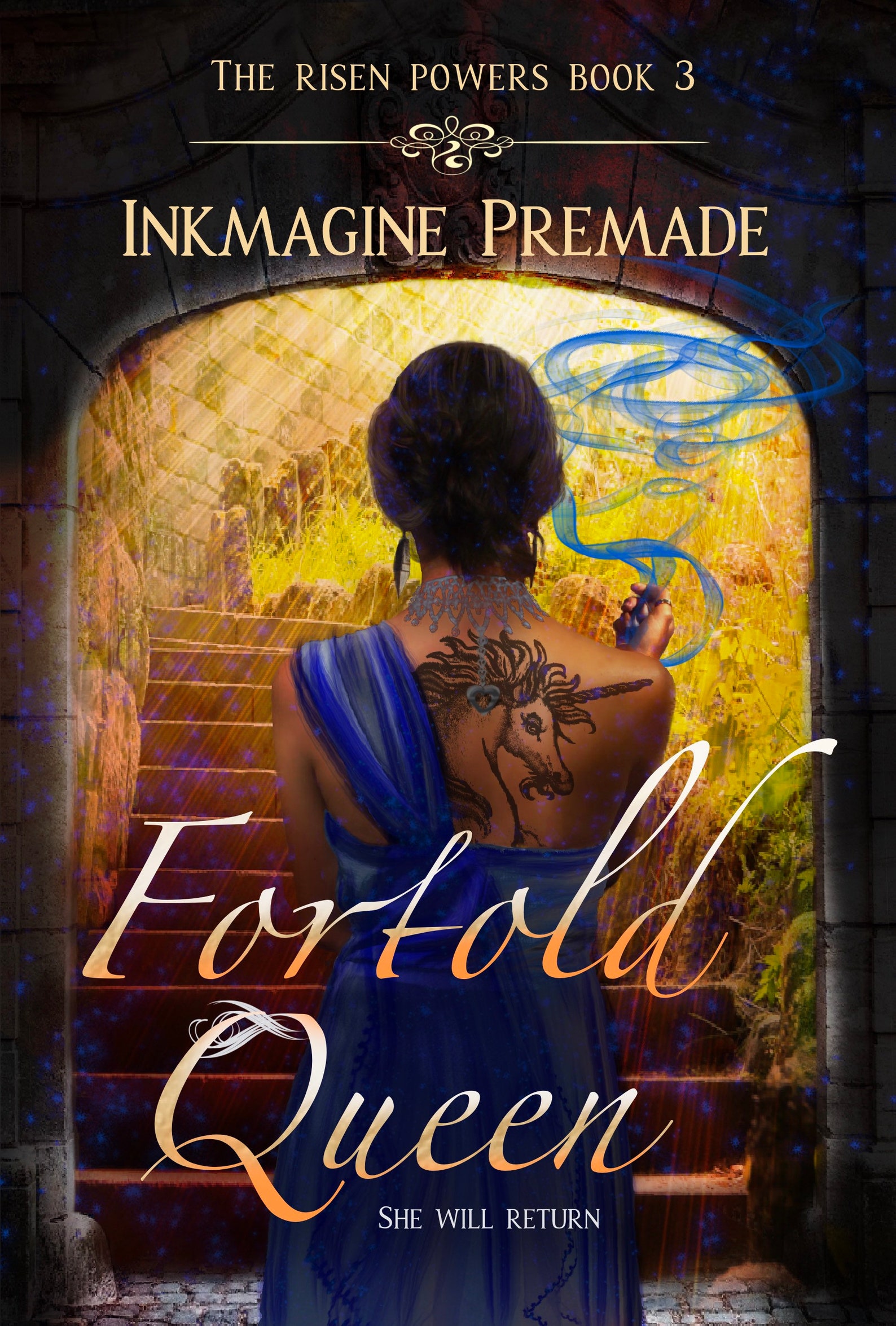 Premade Fantasy Romance Book Cover Set Of Three Etsy