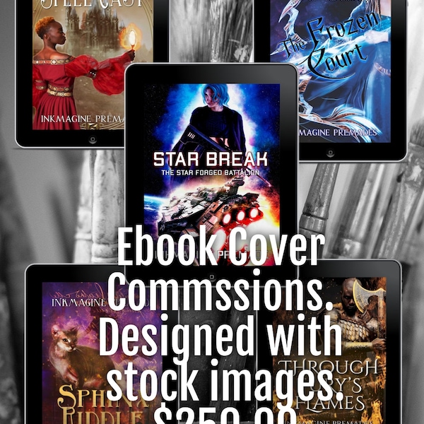 Book Cover Art Commission - Etsy