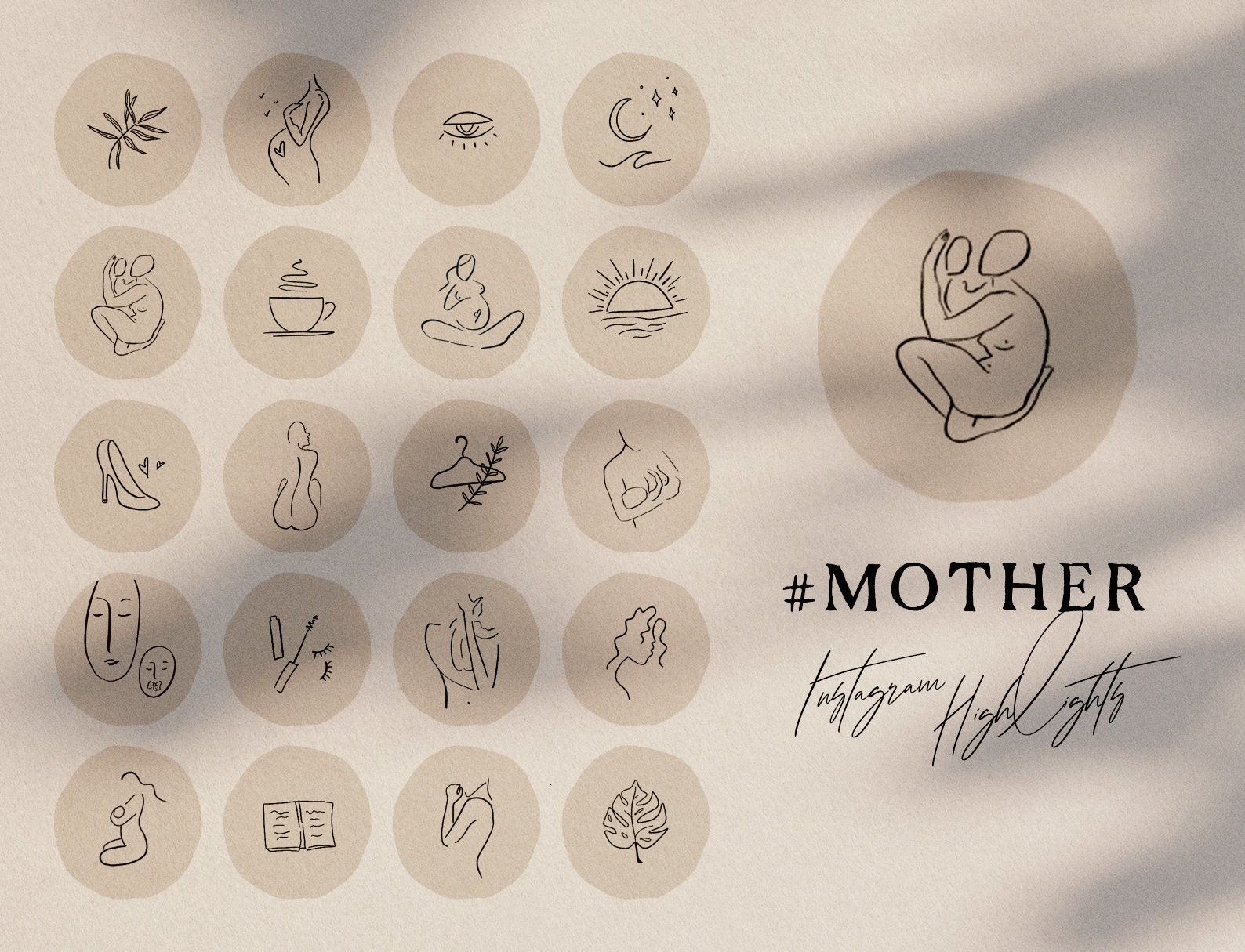 Mother Instagram Highlight Icons Mom Life Instagram | Etsy