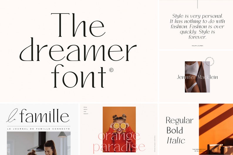 Modern Font Bundle, Unique Typefaces and Logos - Etsy