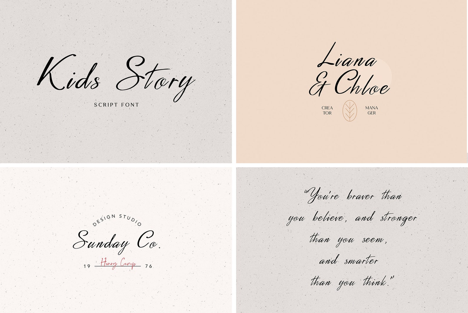 The Font Bundle, Script Font Collection, Handwritten Typography ...
