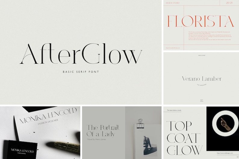 Elegant Font Bundle (10 Fonts): Serif + Sans Families (OTF/TTF ...