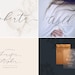 The Font Bundle, Script Font Collection, Handwritten Typography ...