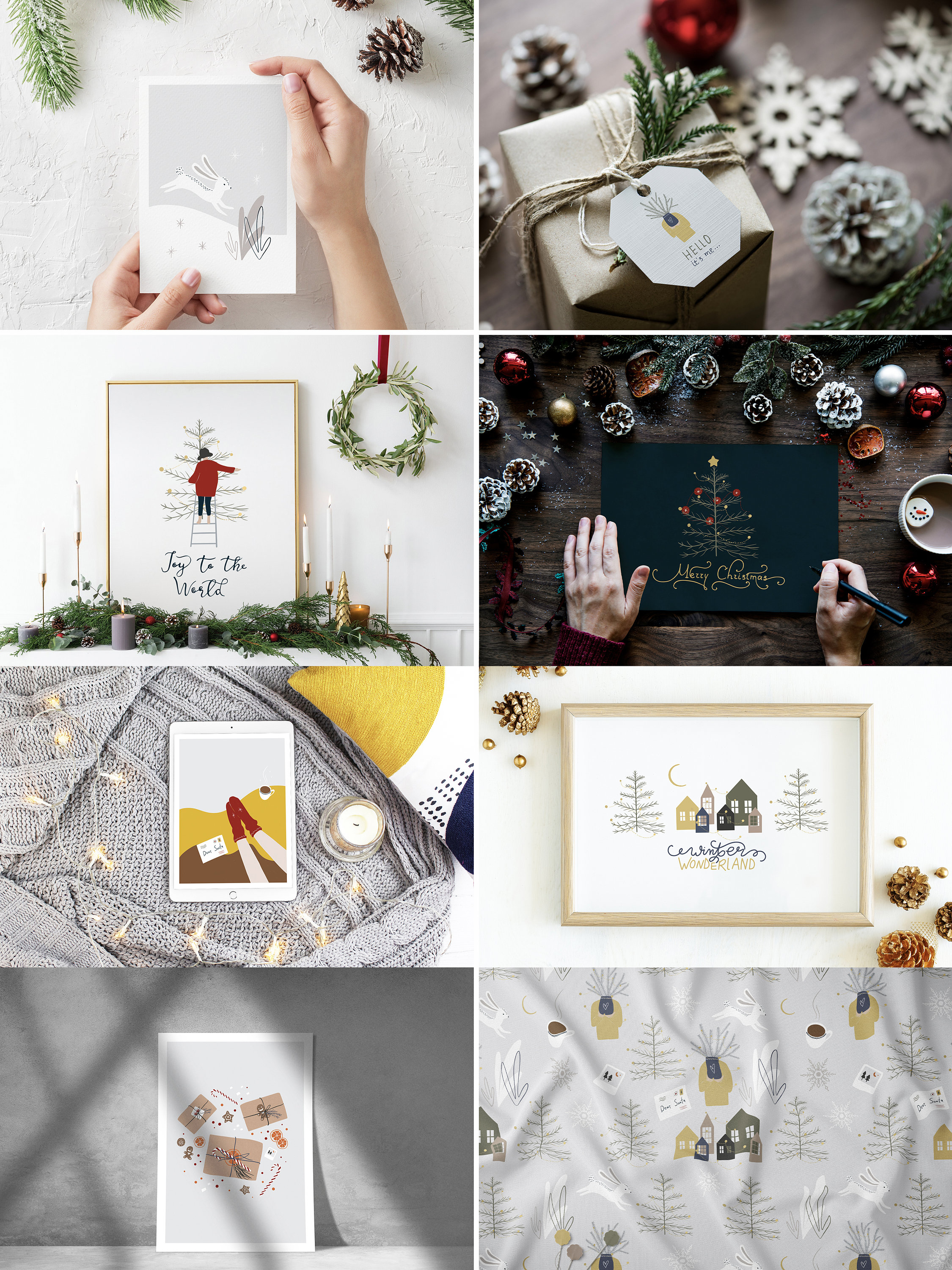 Winter Graphic Bundle Christmas Clipart Bundle Winter Quotes - Etsy