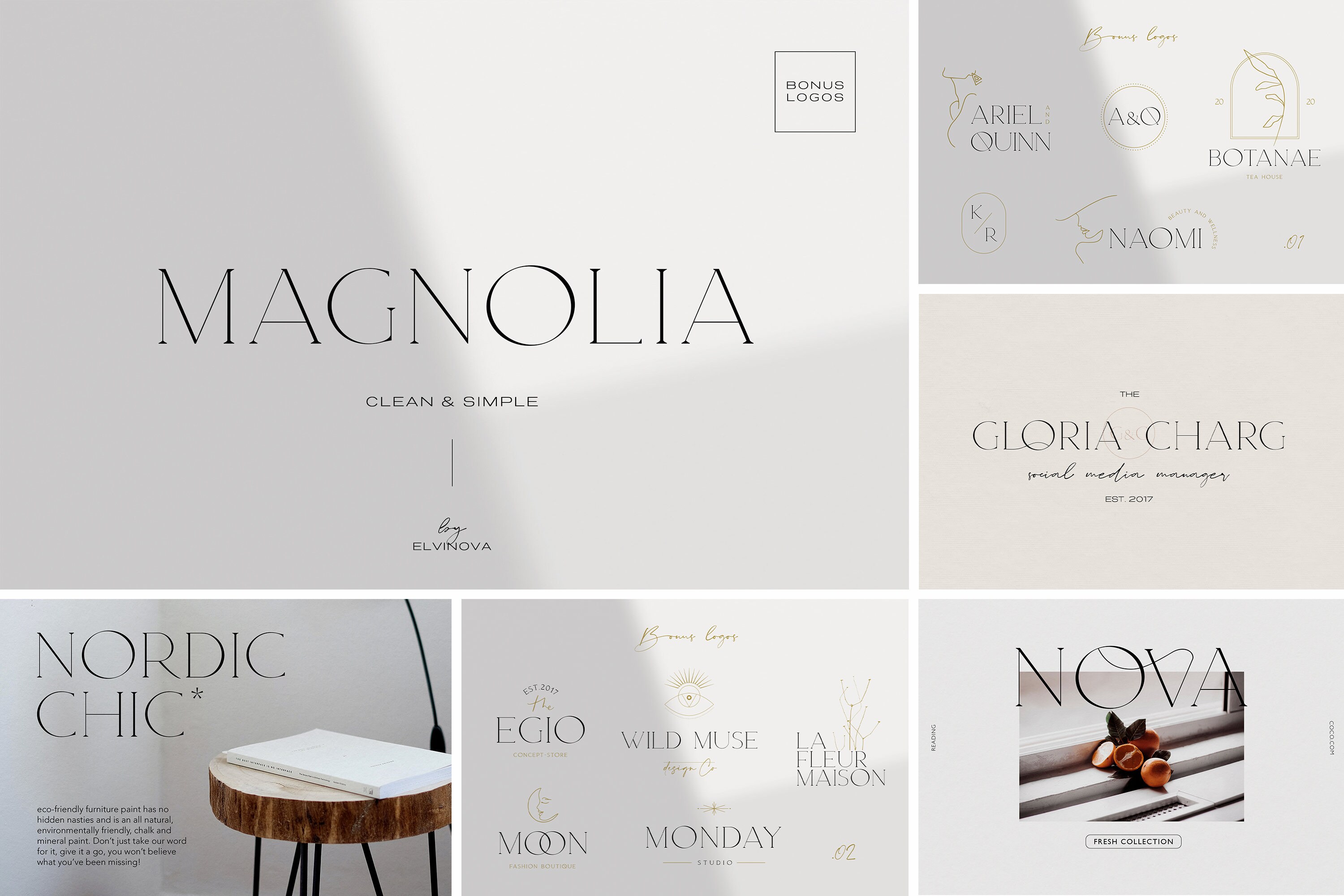 Modern Font Bundle Unique Branding Fonts Cricut Fonts Canva - Etsy Canada