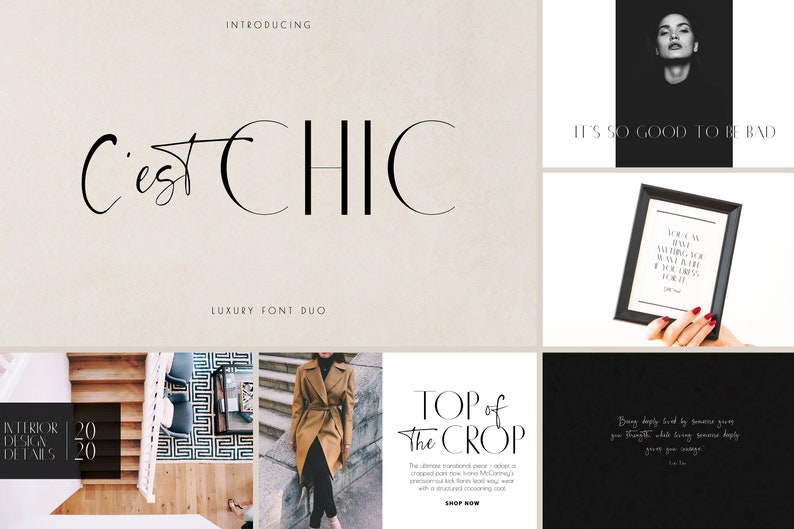 Modern Font Bundle for Commercial Use Bestseller Fonts - Etsy
