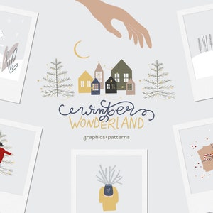 Winter Graphic Bundle, Christmas Clipart Bundle, Winter Quotes Bundle ...