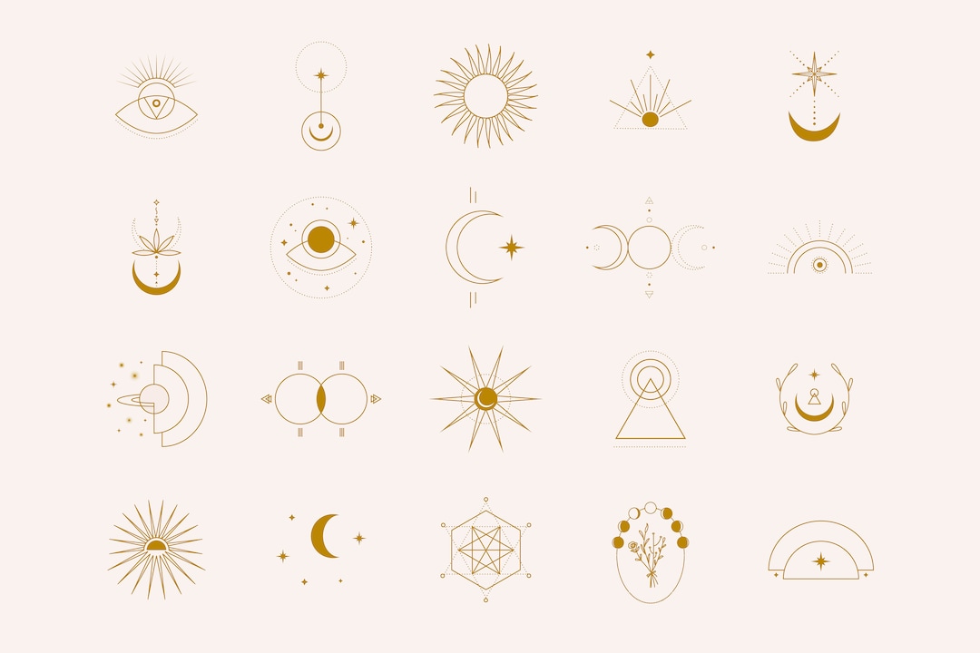 Celestial Clipart Png, Jewelry Logo Icons, Moon Stars Clip Art for ...