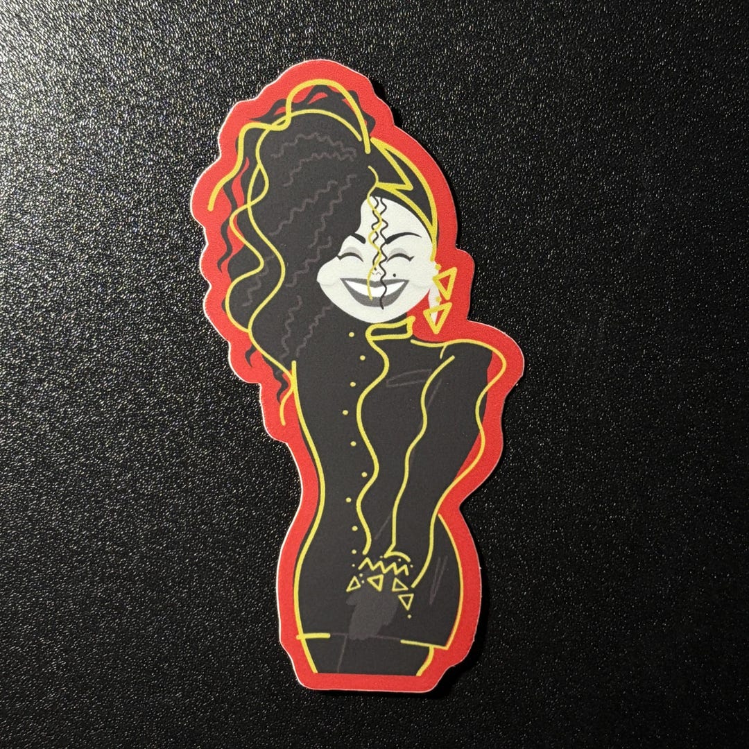 Janet Jackson "control" Vinyl Sticker - Etsy