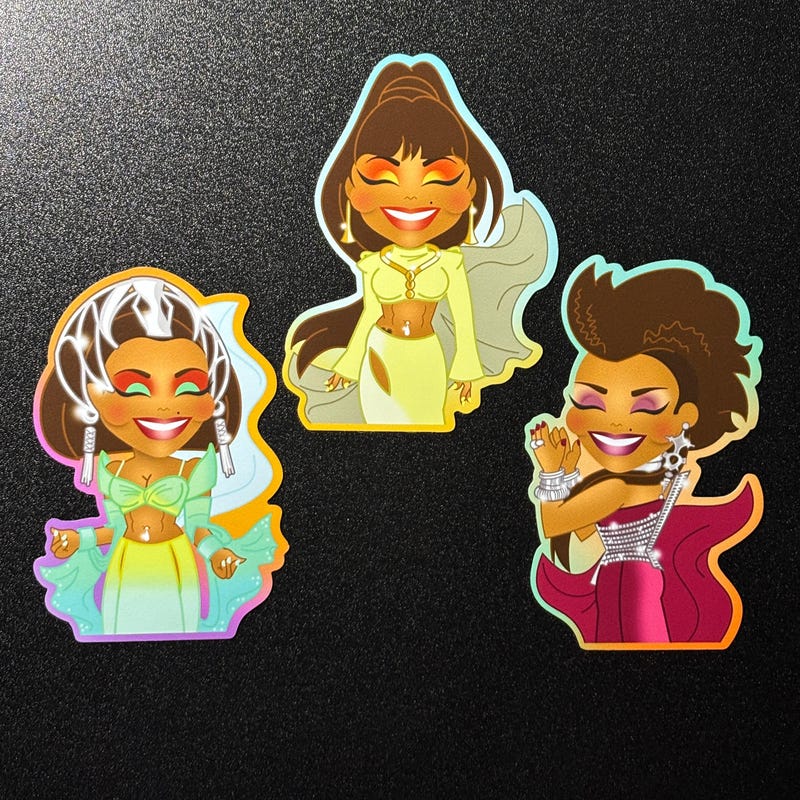 Cartoon Magnets - Etsy