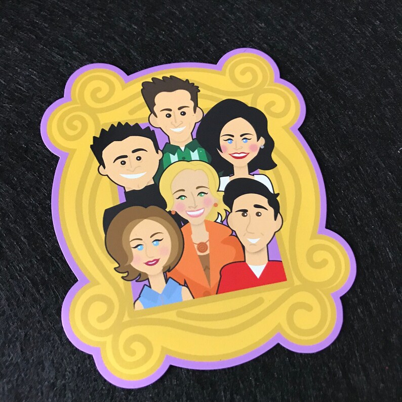 FRIENDS TV Show Magnet - Etsy