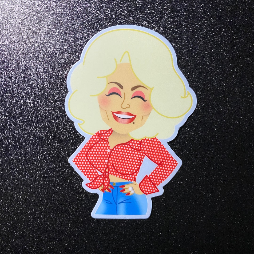Dolly Parton Vinyl Sticker - Etsy