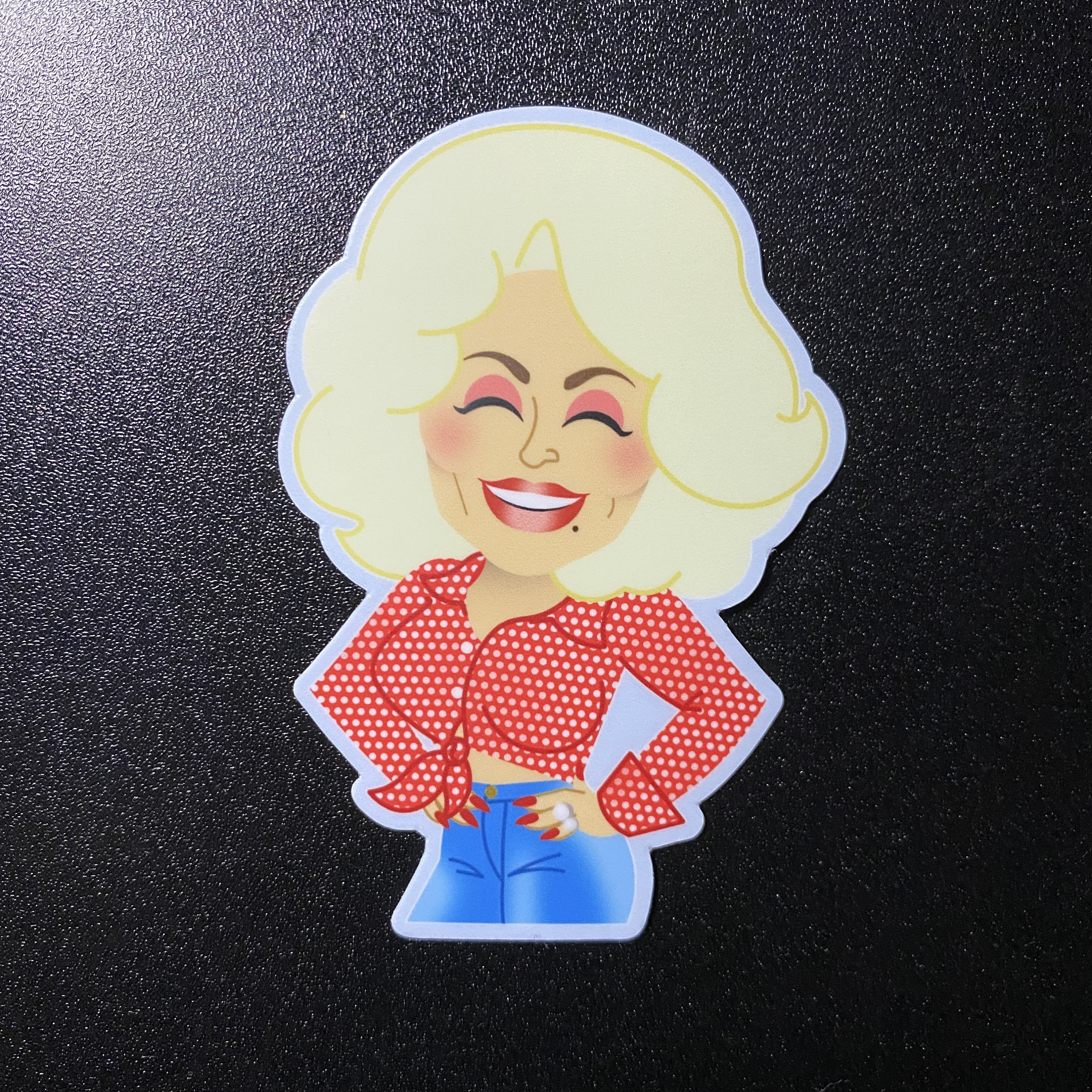 Dolly Parton Vinyl Sticker - Etsy