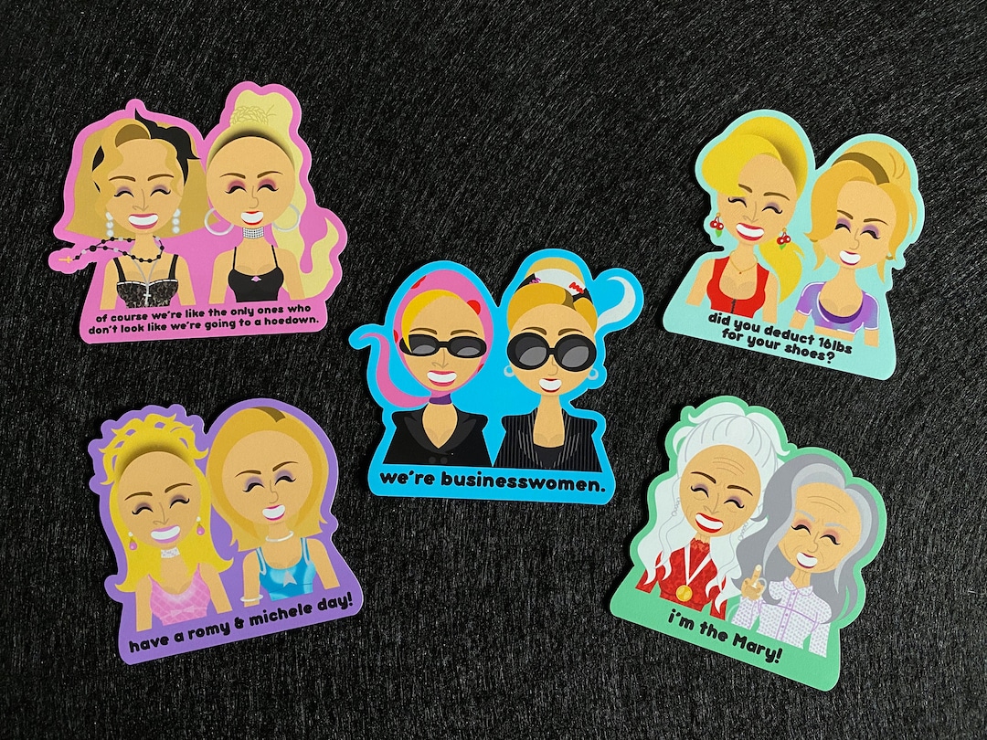Romy & Michele "movie Quotes" Magnets - Etsy
