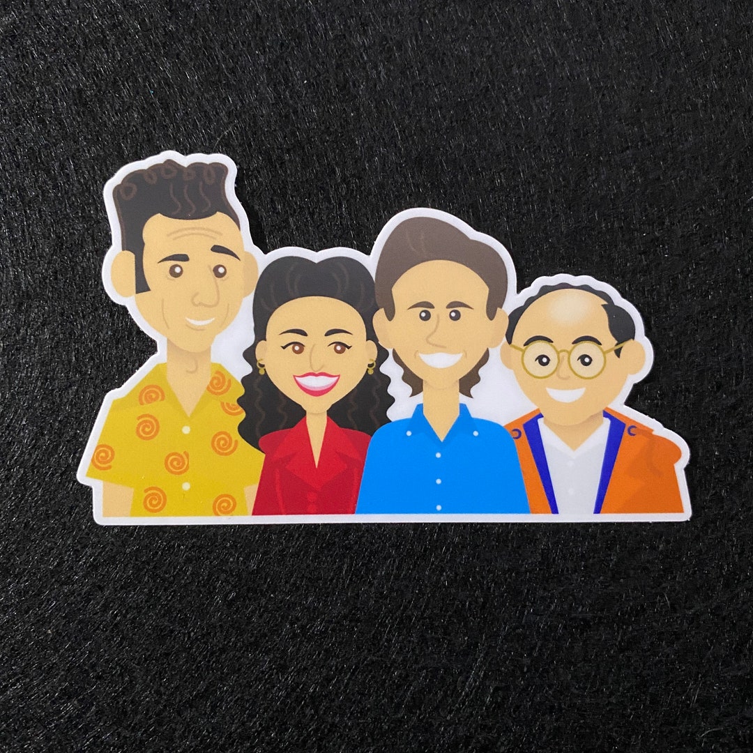 Seinfeld Vinyl Sticker - Etsy
