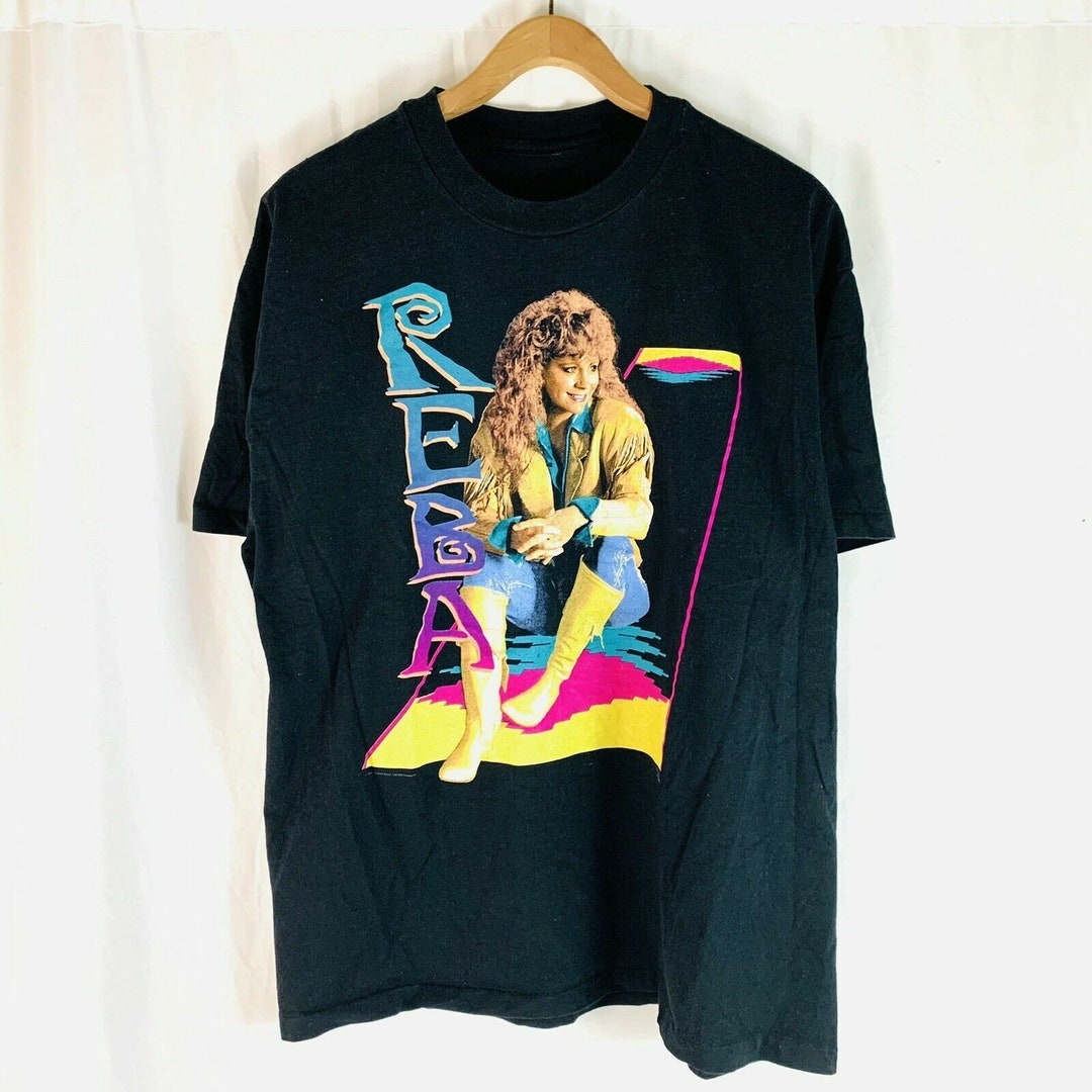 Reba Mcentire Vintage Shirt Reba Live in Concert W Clark Fall - Etsy