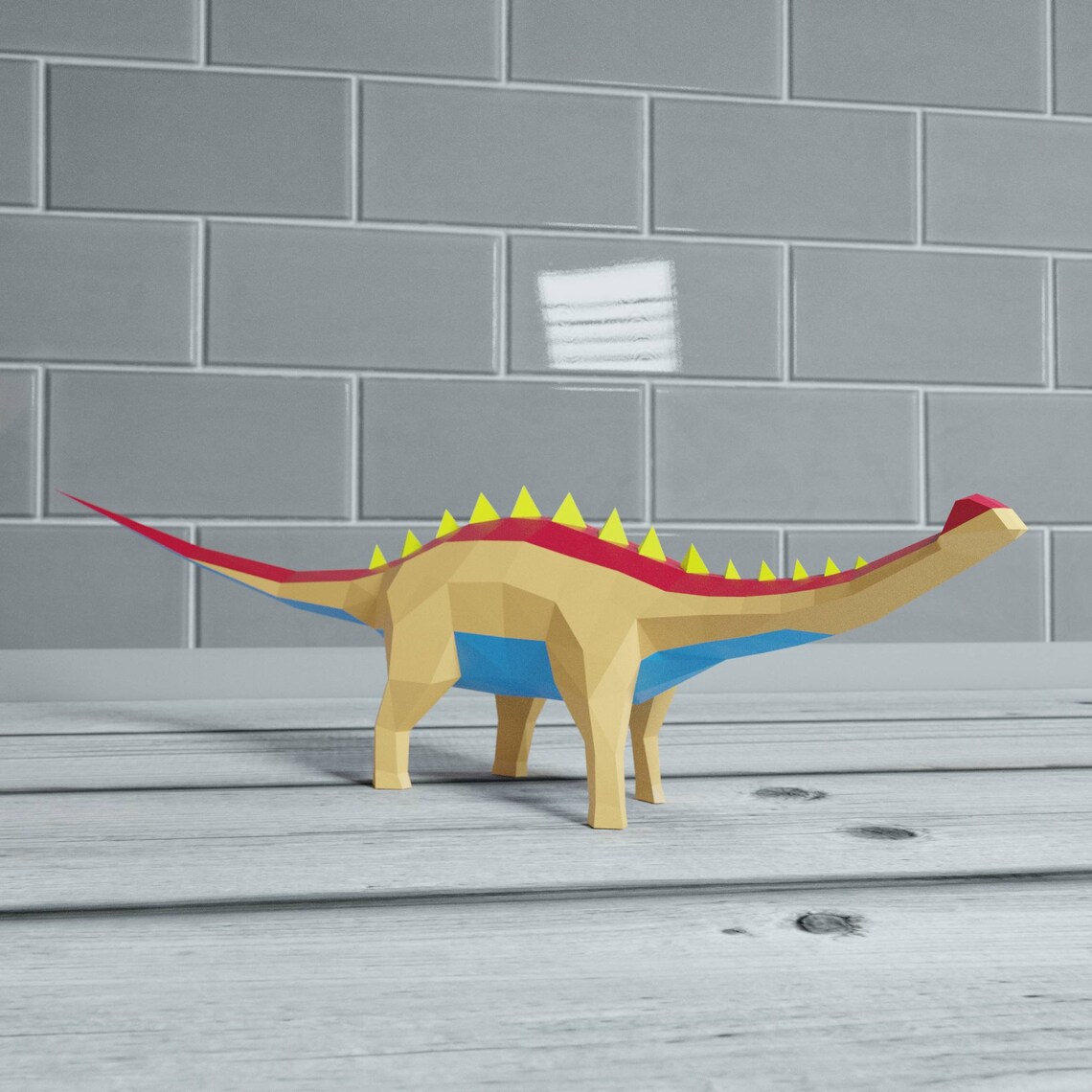 Papercraft Pack Dinosaurs Pdo OBJ STL 3d Print 3D Low - Etsy