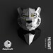 Papercraft Tiger, 3D Paper Model, PDF Tiger in Suit Template, Low Poly ...