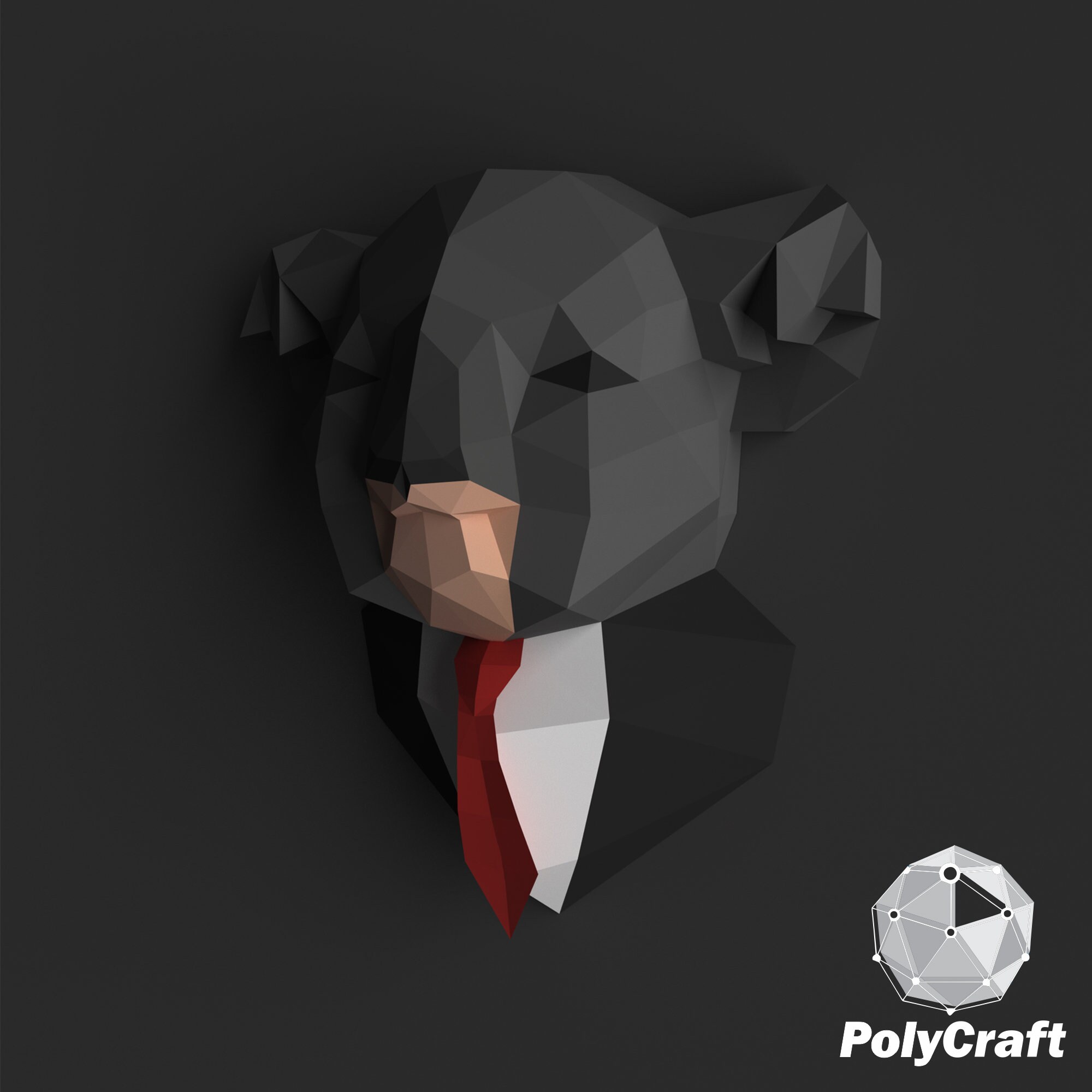 Papercraft Koala 3D Paper Model PDF Koala in Suit Template - Etsy