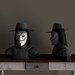 Papercraft Anonymous Hacker Paper Model, PDF V for Vendetta Template ...