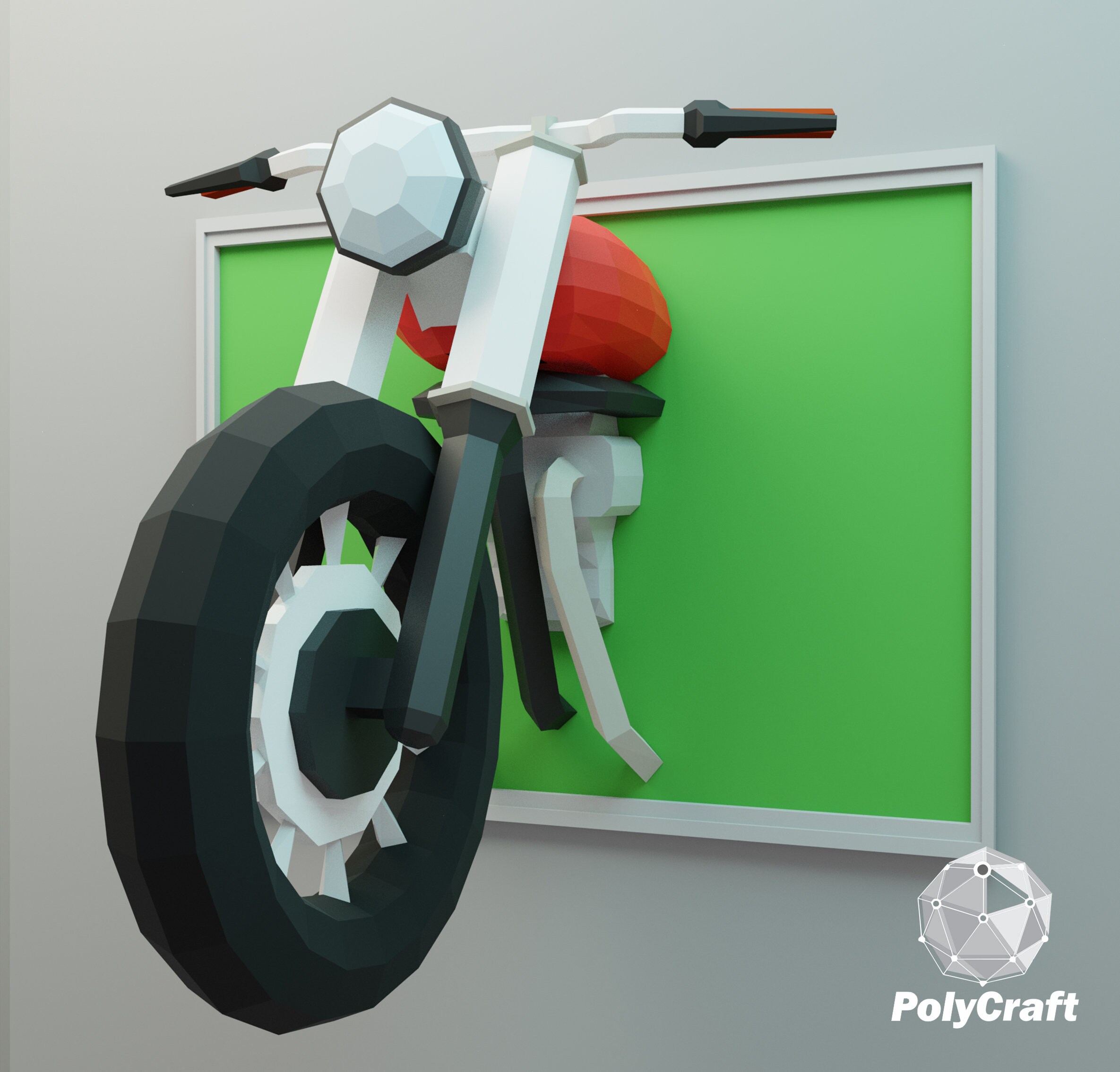 Honda Motorcycle Papercraft, Moto Honda En Papel, Motocicleta En Papel ...