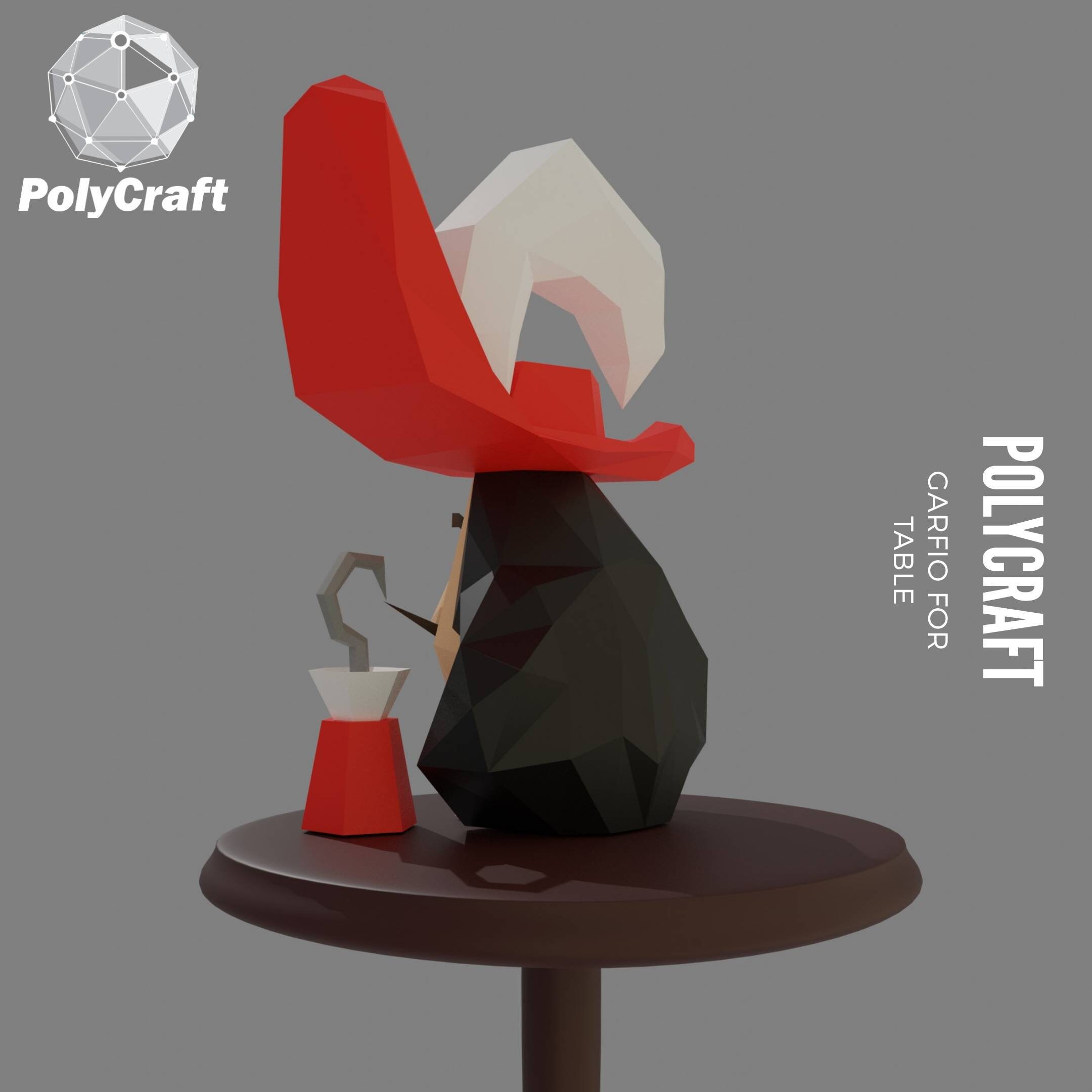 Papercraft Capitan Garfio Paper Model, PDF Capitan Garfio Template ...