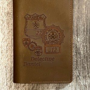 Police Fire Military Graphic Leather Pocket Notepad Cover - Etsy