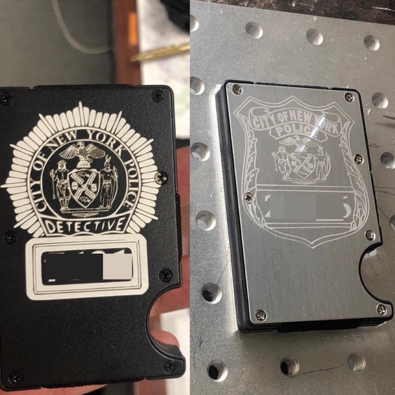 Police Badge Wallet - Etsy