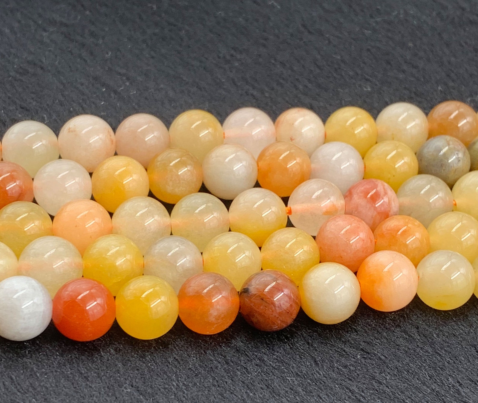 4mm-12mm Golden Silk Jade Smooth Round Beads,gold Jade Beads Wholesale ...