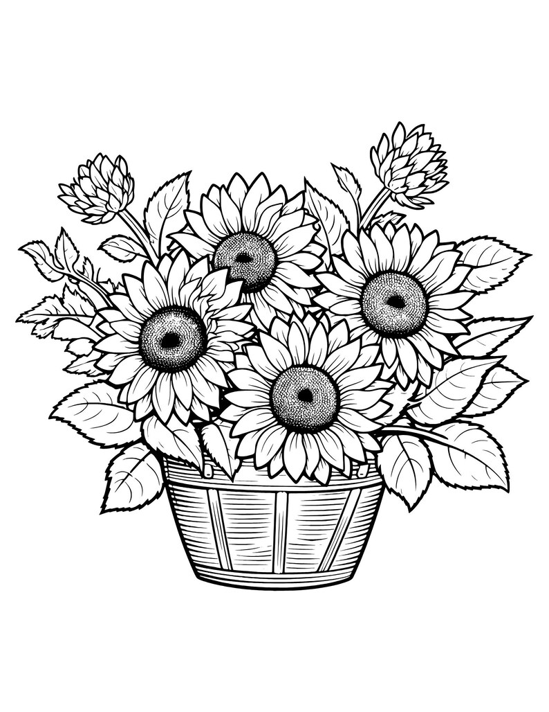 100 Floral Mandala Coloring Pages: Stress Relief Art (PDF Printable) - Etsy