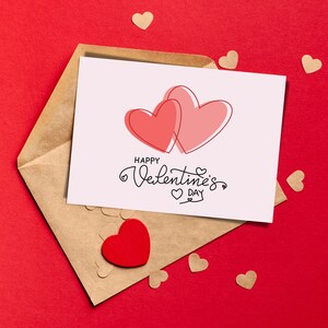 Happy Valentine's Day Printable Card | Happy Valentines Day Card ...