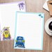 Printable Stationery Paper Set: Door Designs, Lined & Blank (digital ...
