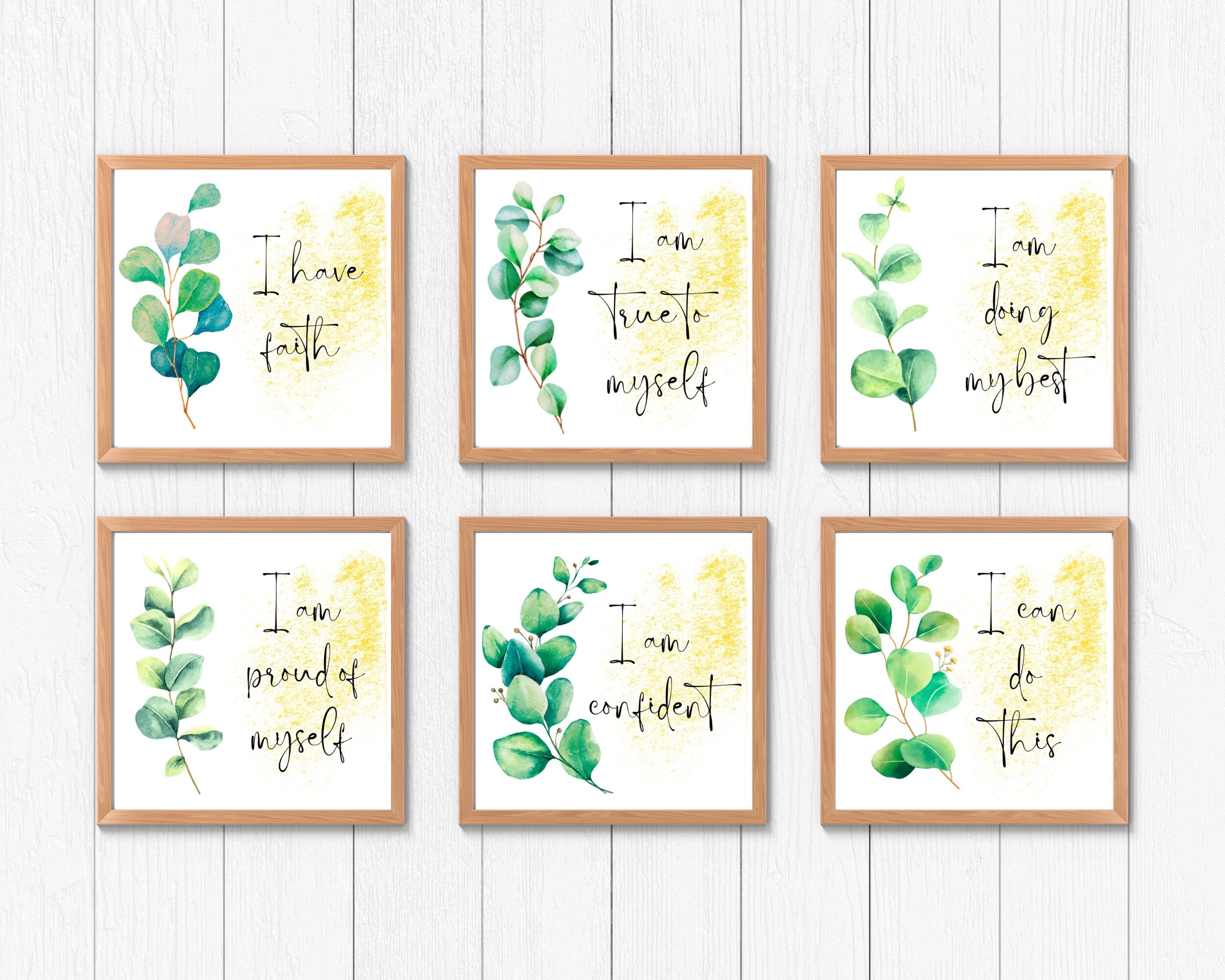 Motivational Mini Cards, Printable Affirmation Cards, Encouragement and ...