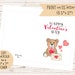 Happy Valentine's Day Printable Card Happy Valentine's Day Digital ...