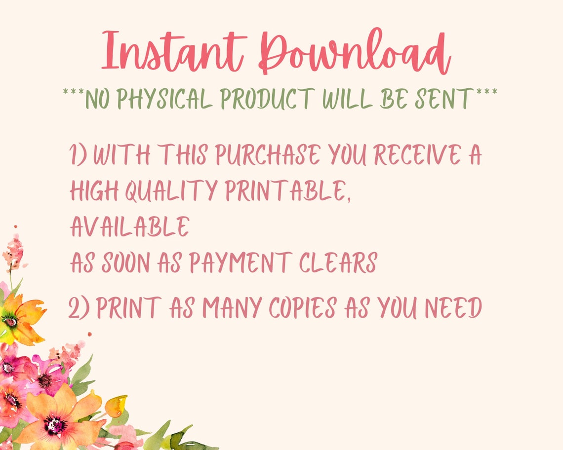 Floral Stationery: Printable Rose Letter Paper (digital Download) - Etsy