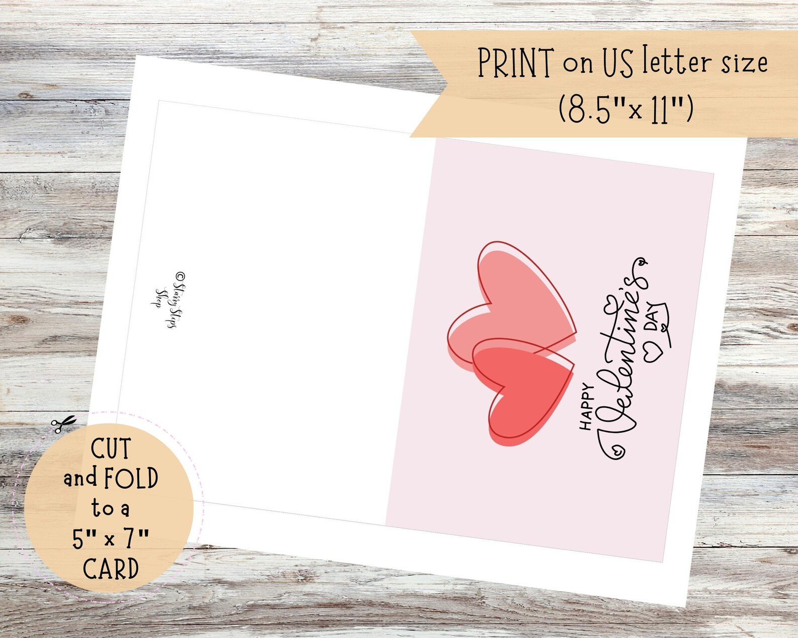 Happy Valentine's Day Printable Card | Happy Valentines Day Card ...